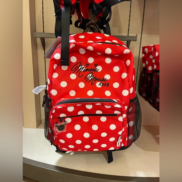 Disney | Bags | Disney Minnie Mouse Mini Backpack Wdw 225 Valentines ...
